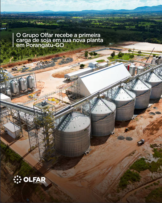 Olfar Recebe Primeira Carga de Soja em sua Nova Planta Industrial em ...